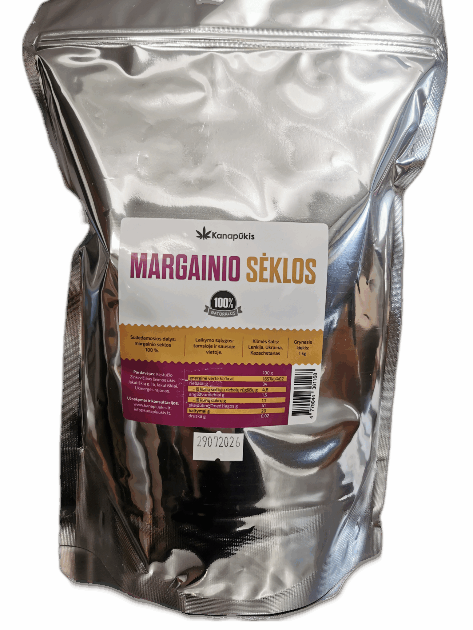 Margainio sėklos - Kanapių ūkis